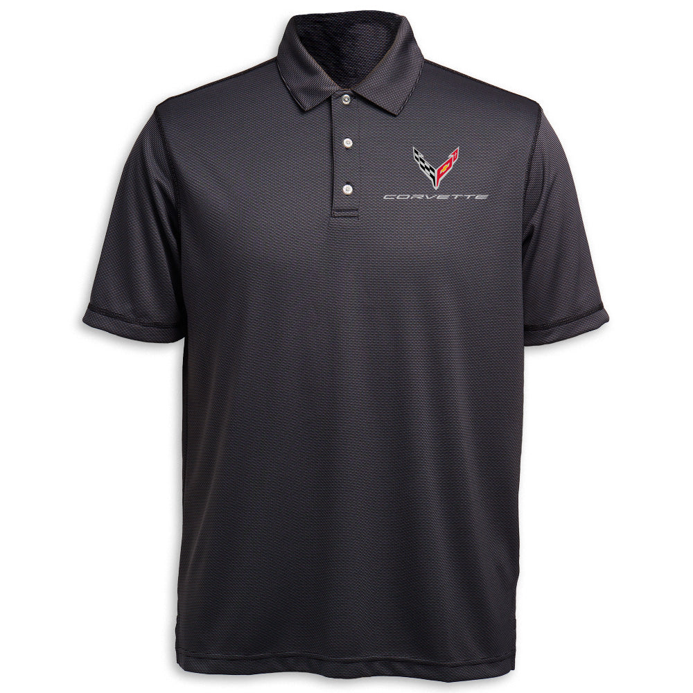Pebble Beach Two-Tone Polo – CorvetteCollection.com