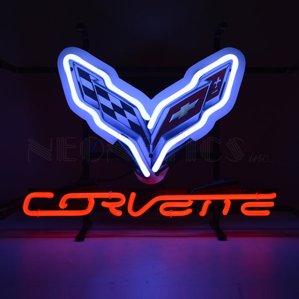 C1-C8 Corvette Neon & Metal Signs | GM-Licensed Product ...