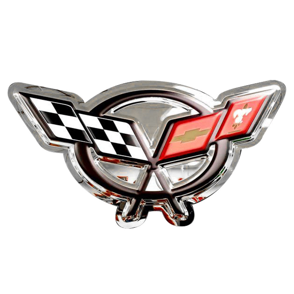 Corvette C5 Emblem Sign | 1997 - 2004 – CorvetteCollection.com