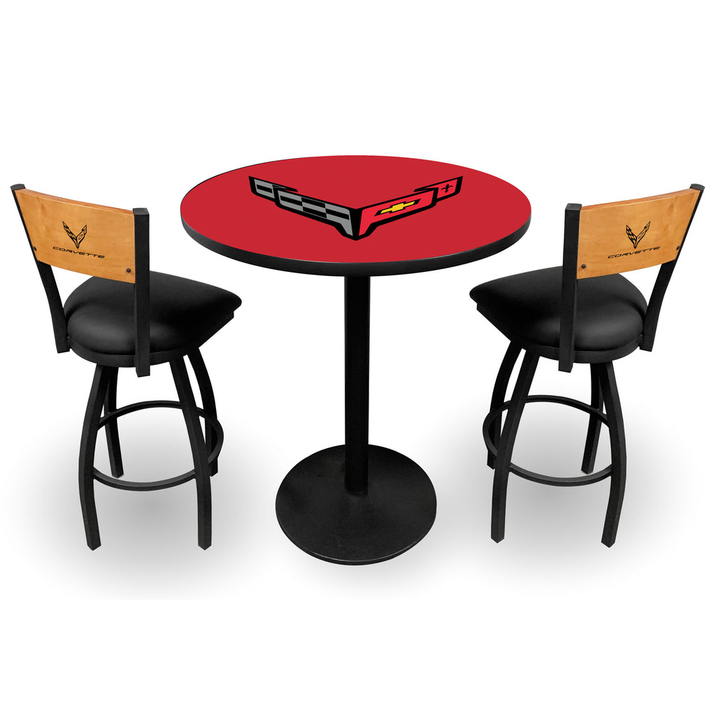 Color-Matched Table & Chair Set | 42" – CorvetteCollection.com