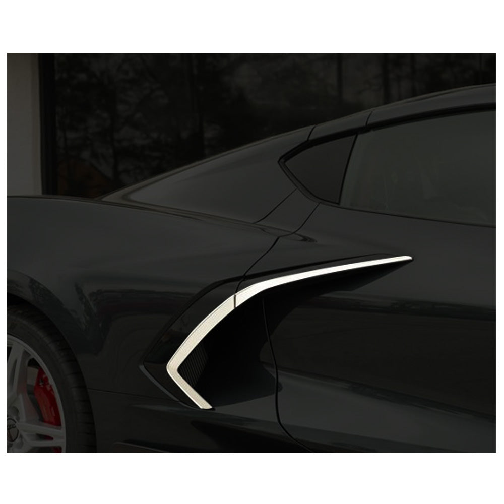 C8 Corvette - Side Vent Trim 4pc Kit – CorvetteCollection.com